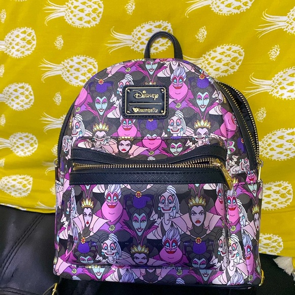 Loungefly | Bags | Disney X Loungefly Villains Mini Backpack | Poshmark